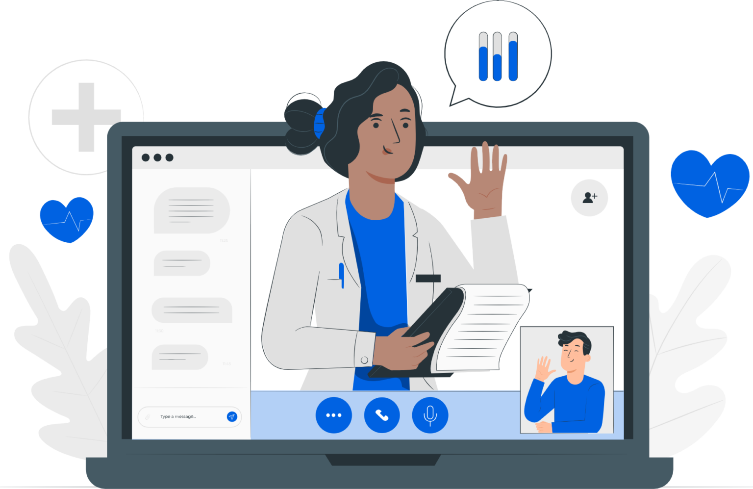 Teleconsulta na sua clínica: atendimento médico online fácil